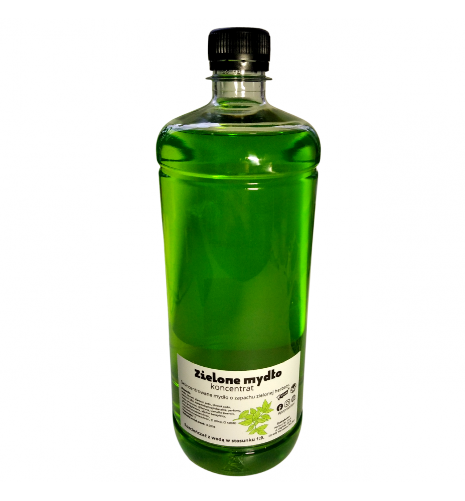 GREEN TEA 1L MYDŁO KONCENTRAT - kosmeyki i znieczulenia
